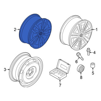 Volkswagen OE™ Factory Wheels - CARiD.com