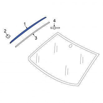 Car Window Trim - Moldings, Pillar Posts, Sills | CARiD