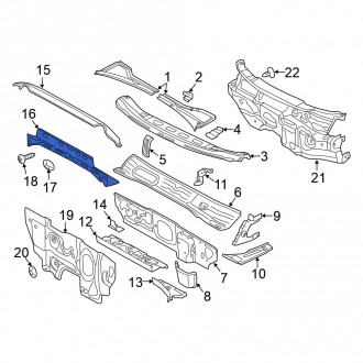 Volkswagen Golf GTI Under Hood Insulations | Pads, Liners — CARiD.com