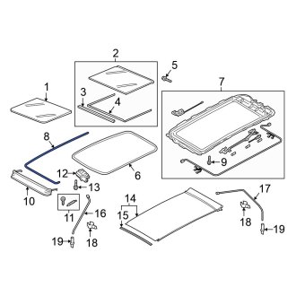 Volkswagen Golf OEM Roofs & Parts | Panels, Drip Rails — CARiD.com