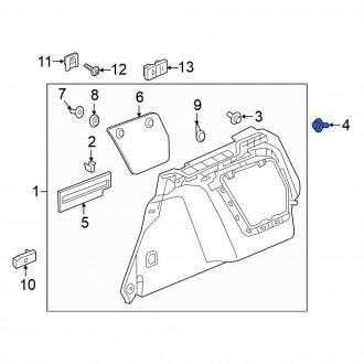 Volkswagen Tiguan OEM Trunks & Parts | Lids, Rear Panels — CARiD.com