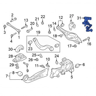 Volkswagen Golf Suspension Self-Leveling Sensors — CARiD.com