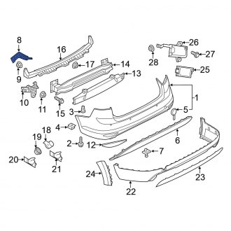 Volkswagen Golf GTI OEM Bumpers - Genuine Front & Rear Bumpers | CARiD