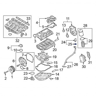 Volkswagen Tiguan OEM Engine Parts - Rebuild Kits, Pistons | CARiD
