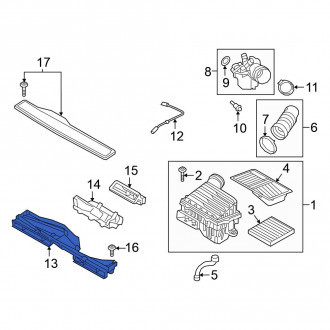 Volkswagen Golf OEM Air Intake Parts | Filters, Manifolds — CARiD.com