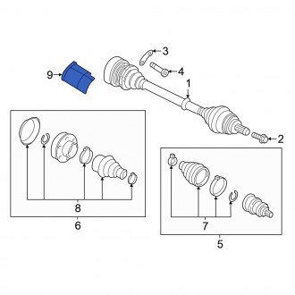 Volkswagen Taos CV Joints, Boots & Components – CARiD.com