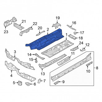 Volkswagen Golf GTI Replacement Floor Pans — CARiD.com
