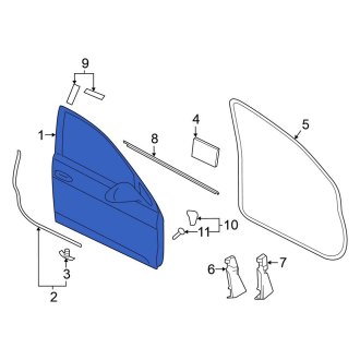 Volkswagen Golf Replacement Door Shells & Skins — CARiD.com