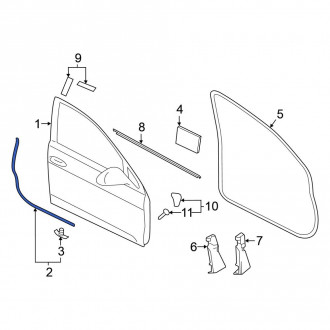 Volkswagen Golf Door Seals & Weatherstripping – CARiD.com