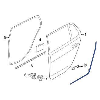 Volkswagen Golf Door Seals & Weatherstripping – CARiD.com