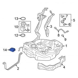 Volkswagen Golf OEM Fuel System Parts | Pumps, Lines — CARiD.com