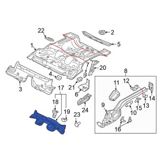 Volkswagen Taos OEM Rocker Panels & Floors | Side Skirts, Pans — CARiD.com