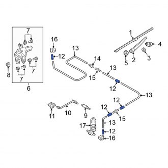 Volkswagen Phaeton Washer Nozzles & Parts — CARID.com
