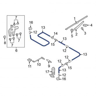Volkswagen Phaeton Washer Nozzles & Parts — CARID.com