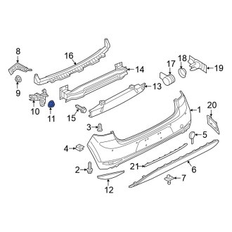 Volkswagen OEM Bumpers | Genuine Front & Rear Bumpers — CARiD.com