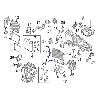 Volkswagen Passat OEM A/C & Heating Parts | Systems, Compressors ...