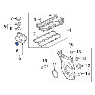 Volkswagen Rabbit OEM Engine Parts | Rebuild Kits, Pistons — CARiD.com