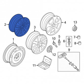 Volkswagen OE™ Factory Wheels - CARiD.com