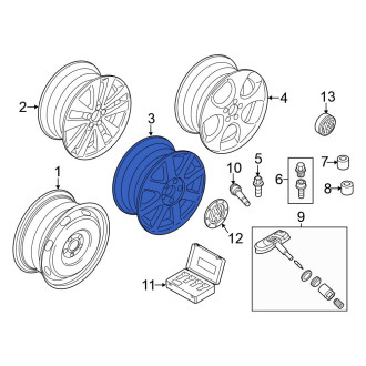 Volkswagen Golf OEM Wheels | Original Steel & Alloy Wheels — CARiD.com