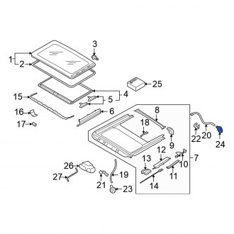 Volkswagen Golf GTI OEM Roofs & Parts | Panels, Drip Rails — CARiD.com
