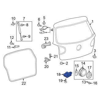 Volkswagen Golf OEM Trunks & Parts - Lids, Rear Panels | CARiD