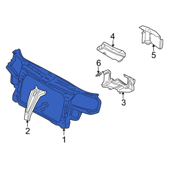 Volkswagen Golf GTI Radiator Supports — CARiD.com