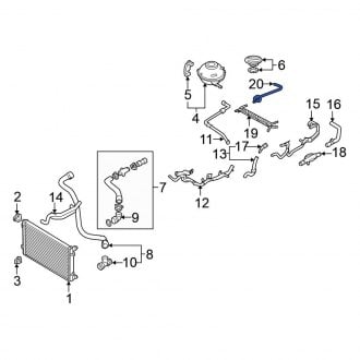 Volkswagen Golf OEM Engine Cooling Parts | Radiators, Fans — CARiD.com