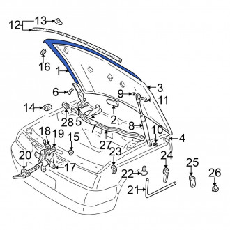 Volkswagen Golf Replacement Hood Panels — CARiD.com