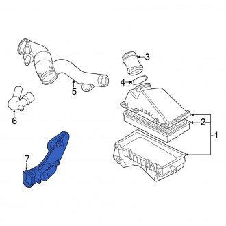 Volkswagen Golf OEM Air Intake Parts - Filters, Manifolds | CARiD.com