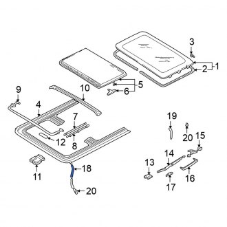 Volkswagen Golf GTI Sunroofs & Components — CARiD.com