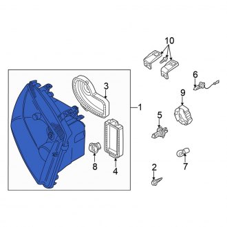 Volkswagen Jetta OEM Headlights - Factory Headlights | CARiD
