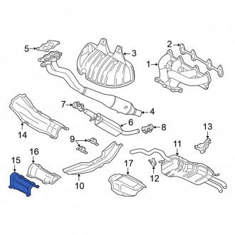 Volkswagen Golf OEM Exhaust Parts | Systems, Tips, Pipes — CARiD.com