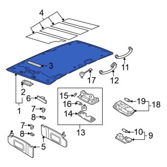 Volkswagen Jetta Replacement Headliners — CARiD.com