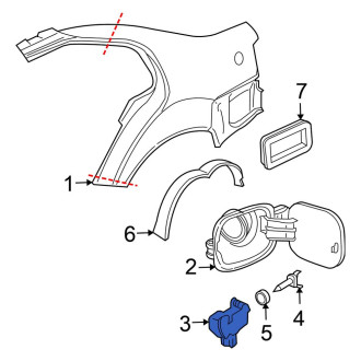 Volkswagen Jetta Fuel Doors & Parts — CARiD.com