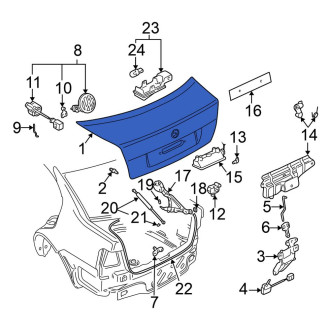 Volkswagen Jetta Replacement Trunk Lids — CARiD.com