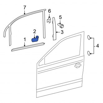 Volkswagen Golf GTI Window Hardware — CARID.com