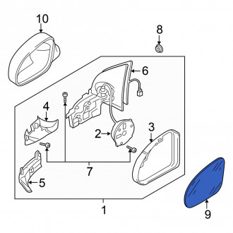 Volkswagen Golf GTI OEM Mirrors - Towing, Side & Rear View | CARiD