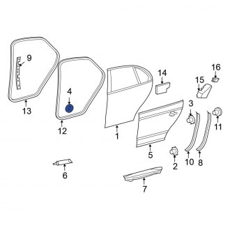 Volkswagen Touareg OEM Doors & Parts | Shells, Panels, Armrests — CARiD.com
