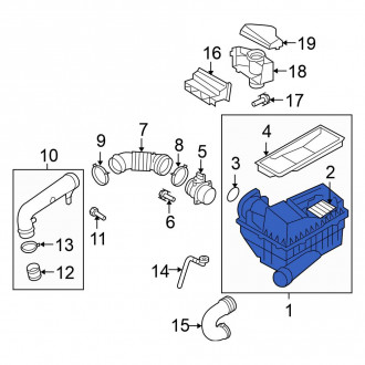 Volkswagen Tiguan Air Filter Housing Boxes & Parts — CARiD.com