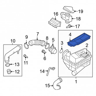 Volkswagen Tiguan Air Filter Housing Boxes & Parts — CARiD.com