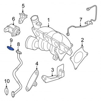 Volkswagen Rabbit Turbo & Supercharger Lines, Hoses, Fittings — CARiD.com