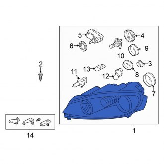 Volkswagen OEM Headlights - Factory Headlights | CARiD