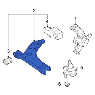 Volkswagen Jetta OEM Suspension Parts | Shocks, Struts — CARiD.com