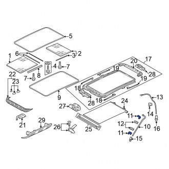 Volkswagen Beetle OEM Roofs & Parts | Panels, Drip Rails — CARiD.com