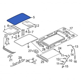 Volkswagen Tiguan OEM Roofs & Parts | Panels, Drip Rails — CARiD.com