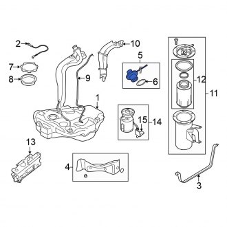 Volkswagen Jetta OEM Fuel System Parts | Pumps, Lines — CARiD.com