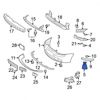 Volkswagen Golf GTI OEM Bumpers | Genuine Front & Rear Bumpers — CARiD.com
