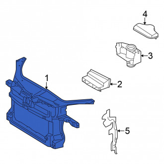 Volkswagen Golf GTI Radiator Supports — CARiD.com