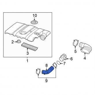 Volkswagen OEM Air Intake Parts | Filters, Manifolds — CARiD.com