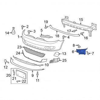 Volkswagen Golf GTI OEM Bumpers | Genuine Front & Rear Bumpers — CARiD.com